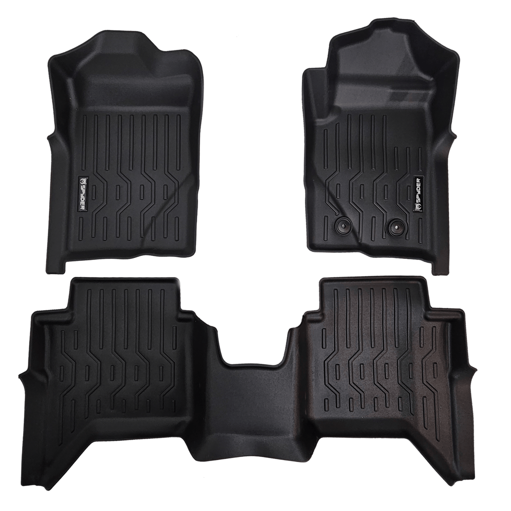 Ford Ranger 2023+ Spyder Floor Mats - Full Set – Next-Gen Ranger UK