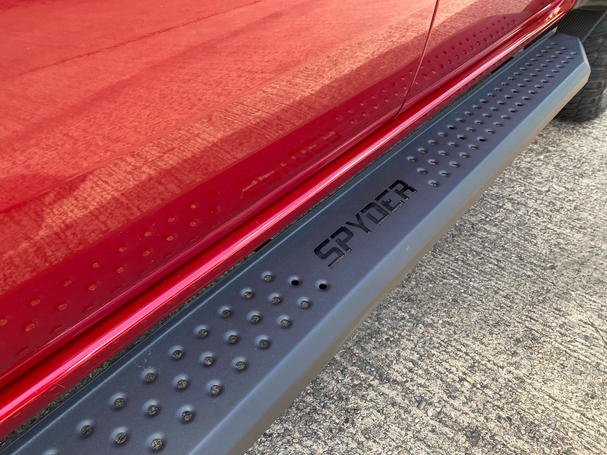 Ford Ranger Side Steps Alpine F2 Metal Running Boards – Next-Gen Ranger UK