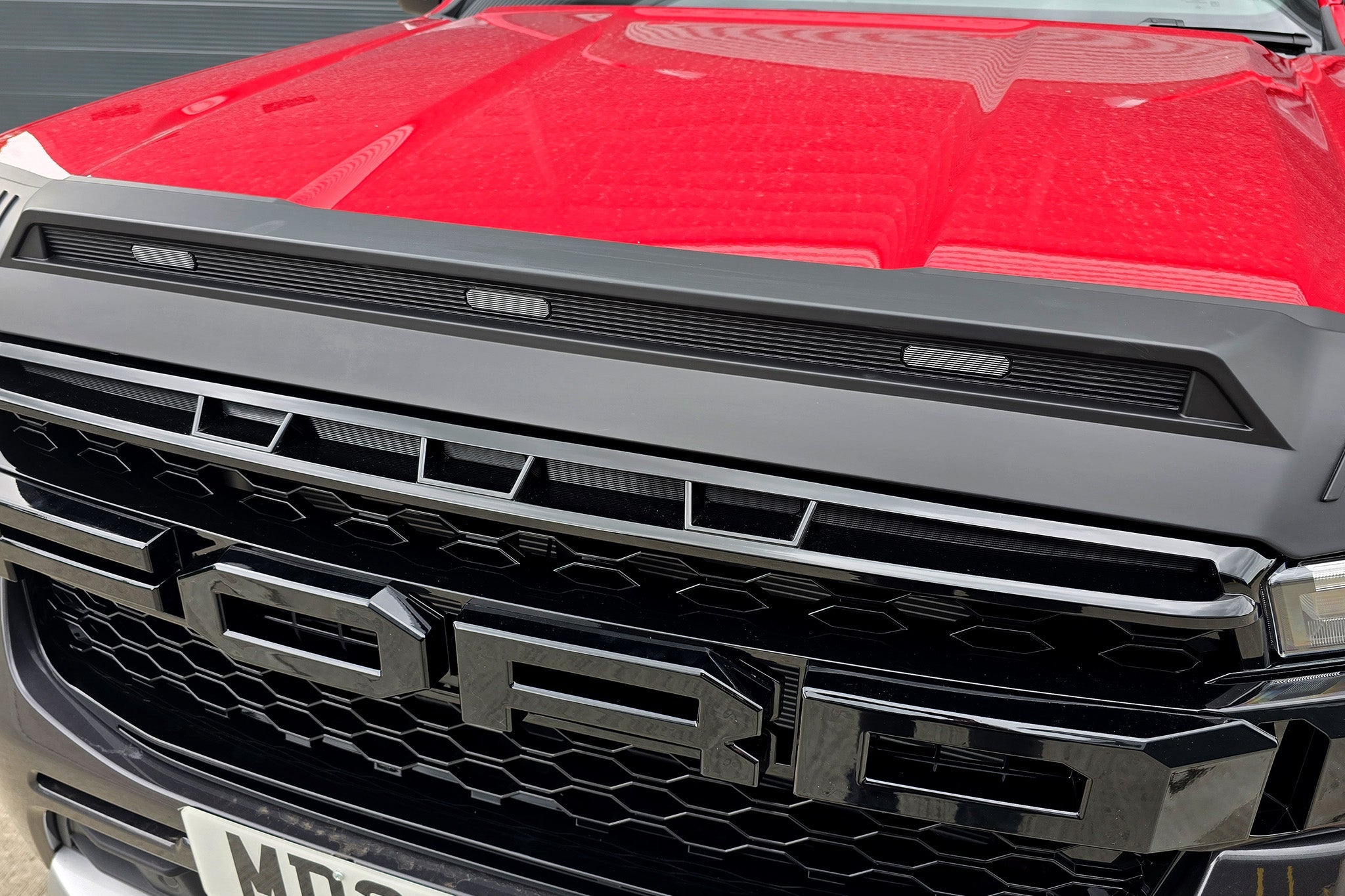Ford Ranger 2023+ Injection Moulded Bonnet Protector – Next-Gen Ranger UK