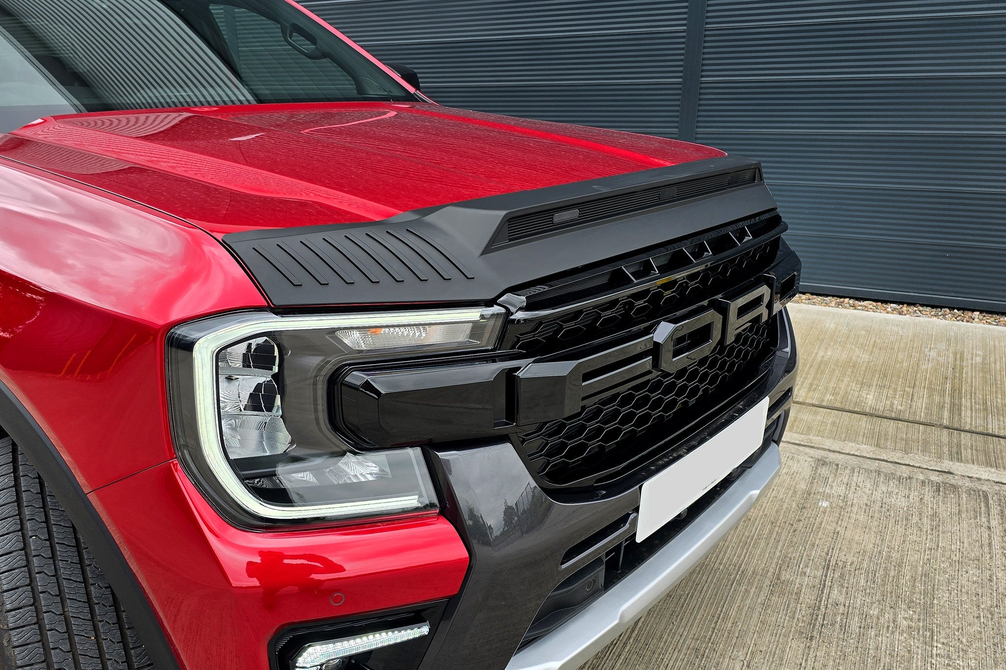 Ford Ranger 2023+ Injection Moulded Bonnet Protector – Next-Gen Ranger UK