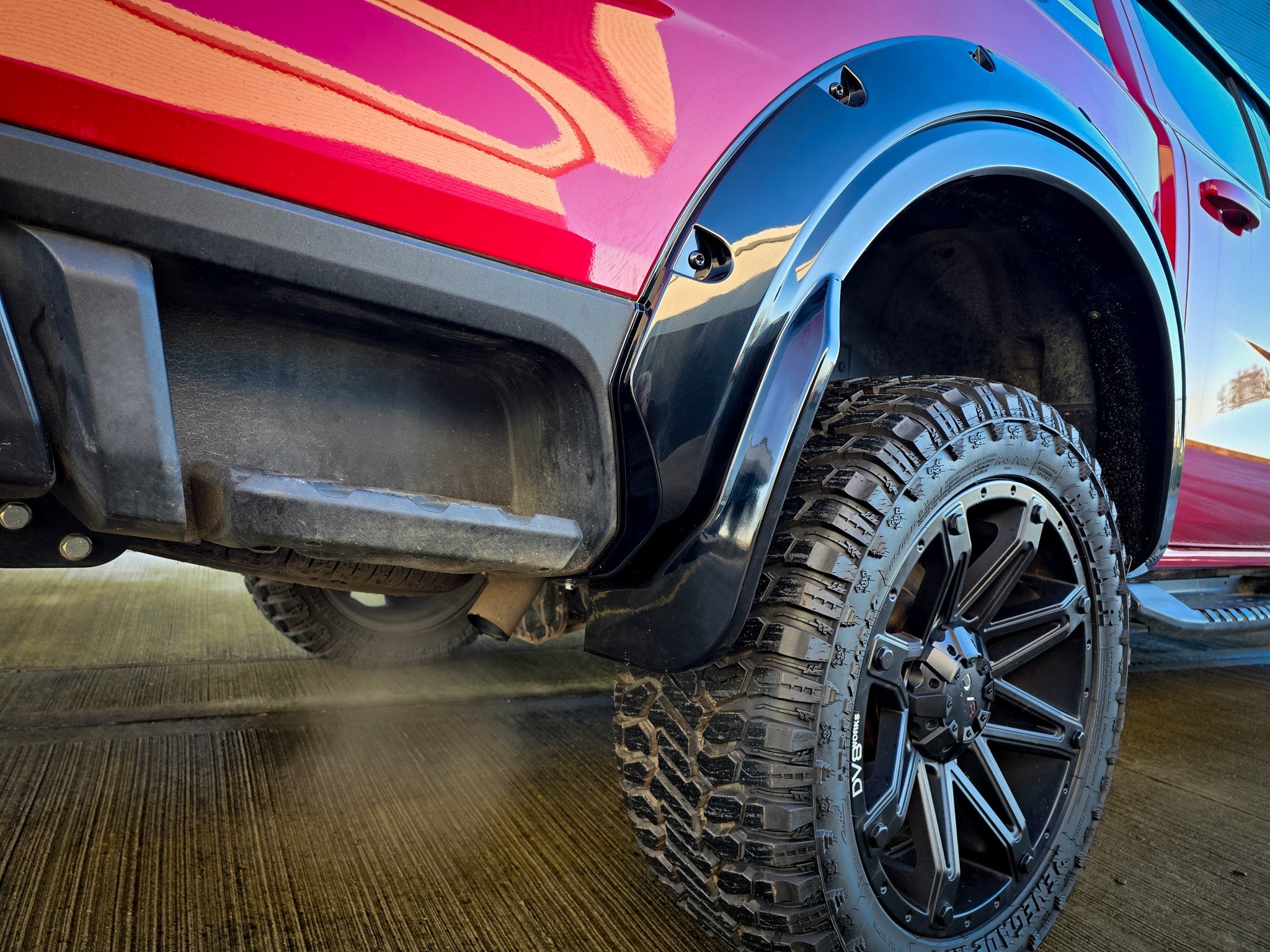 Ford Ranger 2023+ Spyder Bolt-Style Wheel Arch Extensions with Integra ...