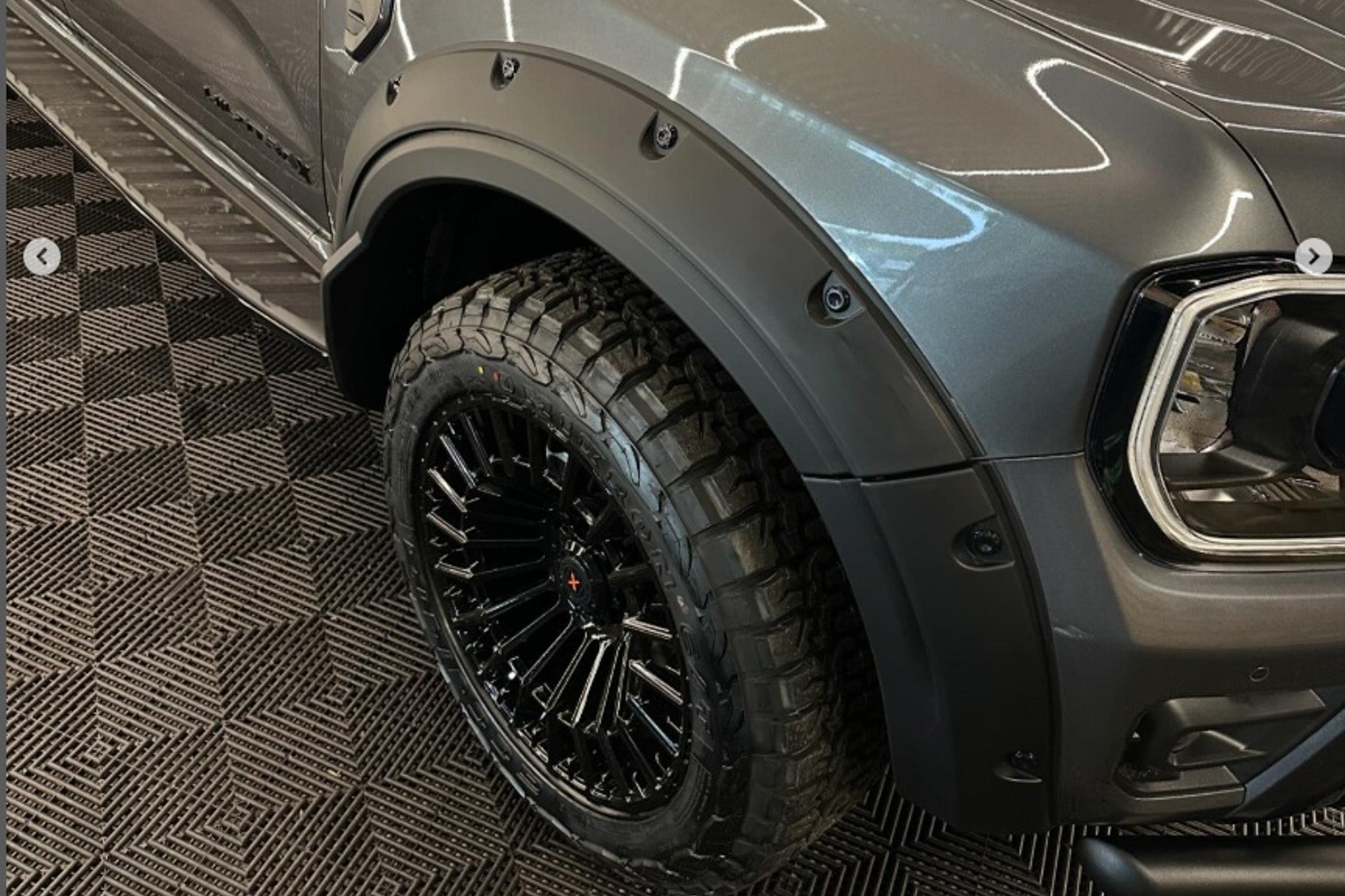 Ford Ranger 2023+ Spyder Bolt-Style Wheel Arch Extensions with Integra ...