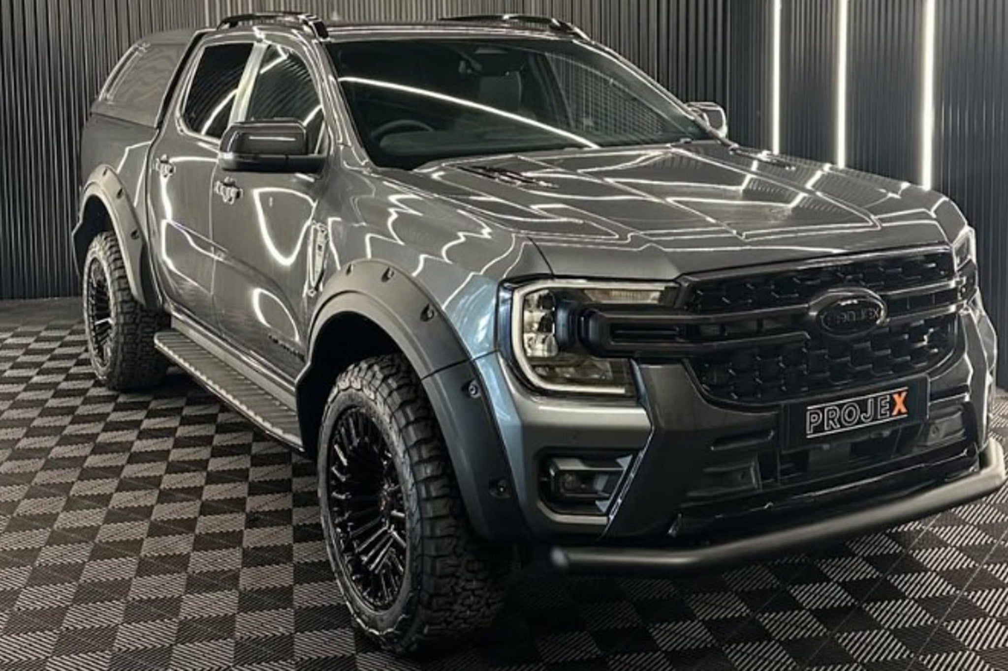 Ford Ranger 2023+ Spyder Bolt-Style Wheel Arch Extensions with Integra ...
