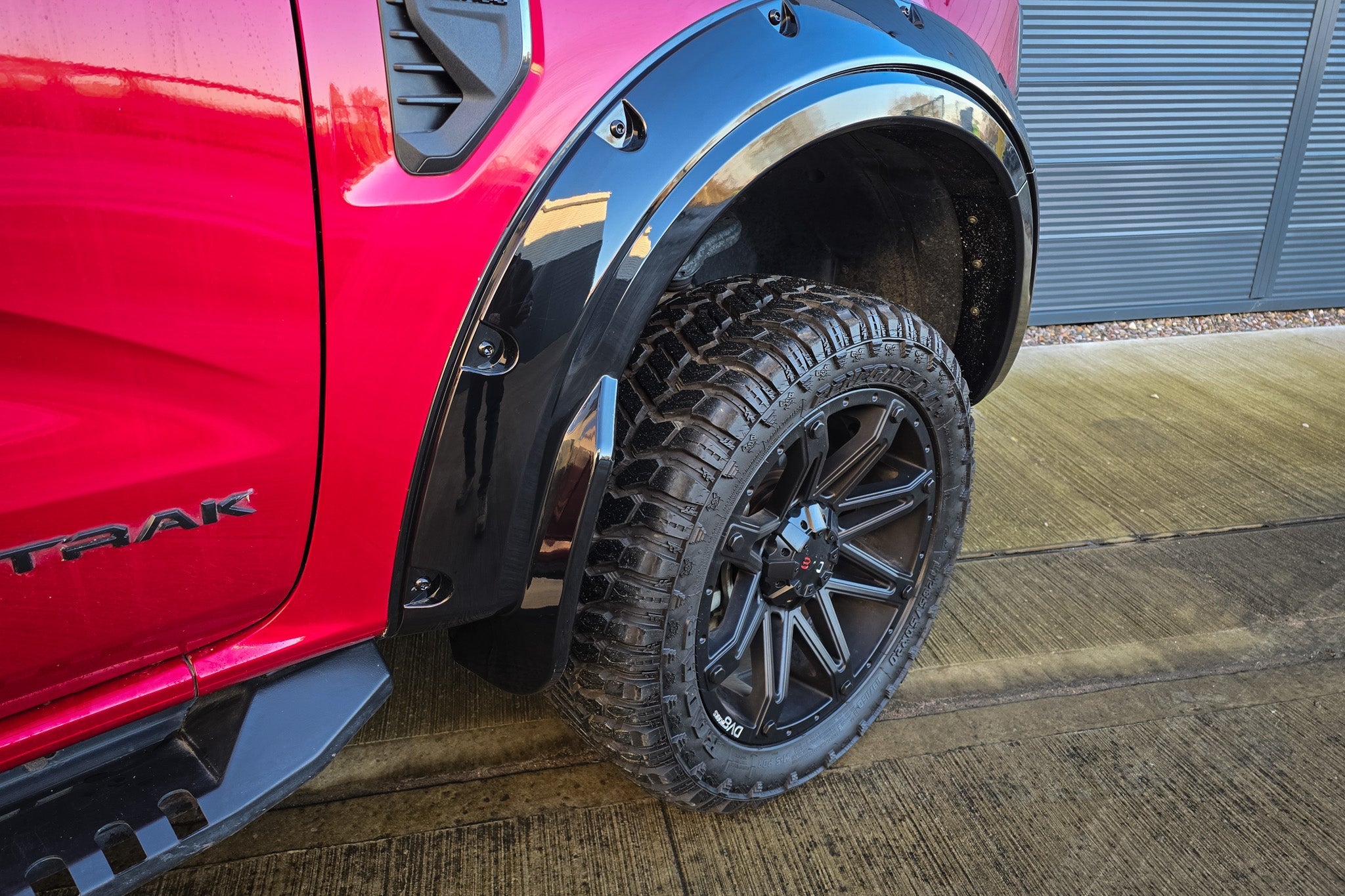 Ford Ranger 2023+ Spyder Bolt-Style Wheel Arch Extensions with Integra ...