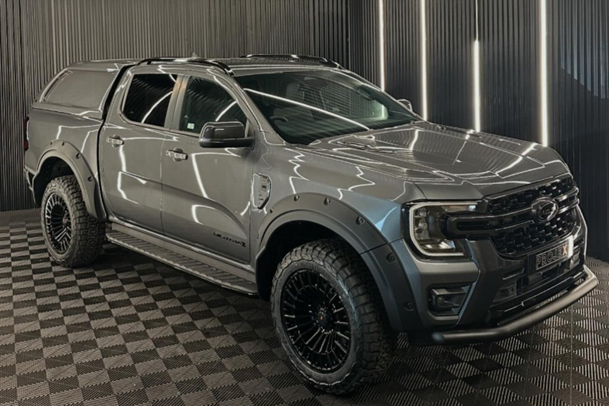 Ford Ranger 2023+ Spyder Bolt-Style Wheel Arch Extensions with Integra ...