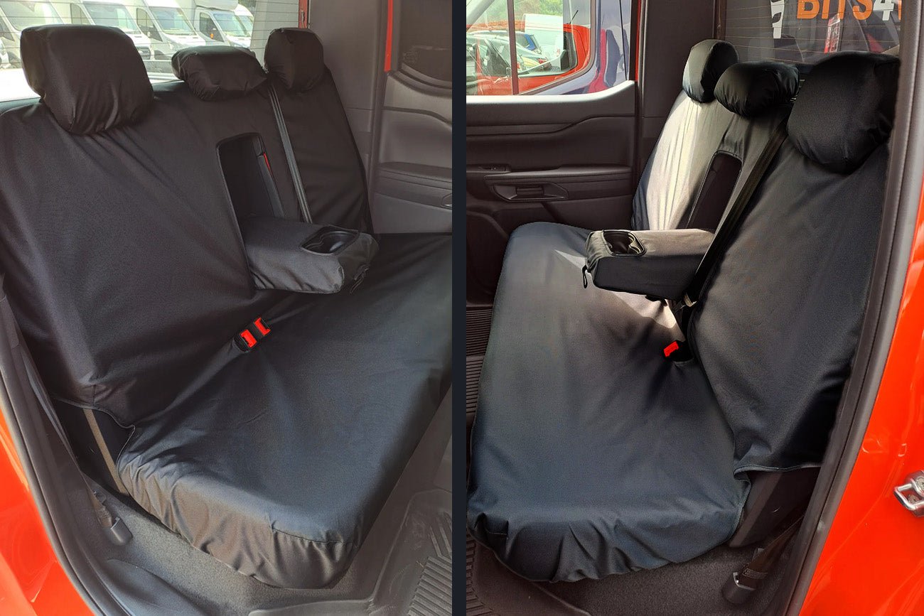 Ford Ranger 2023+ Tailored Fit Rear Seat Covers – Next-Gen Ranger UK