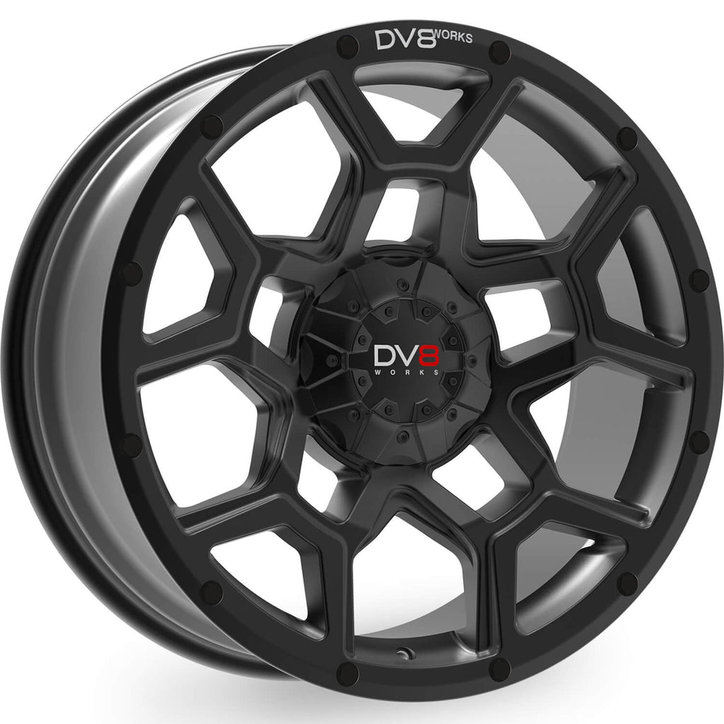 DV8 Works Hornet Black 20" Alloy Wheel – Next-Gen Ranger UK