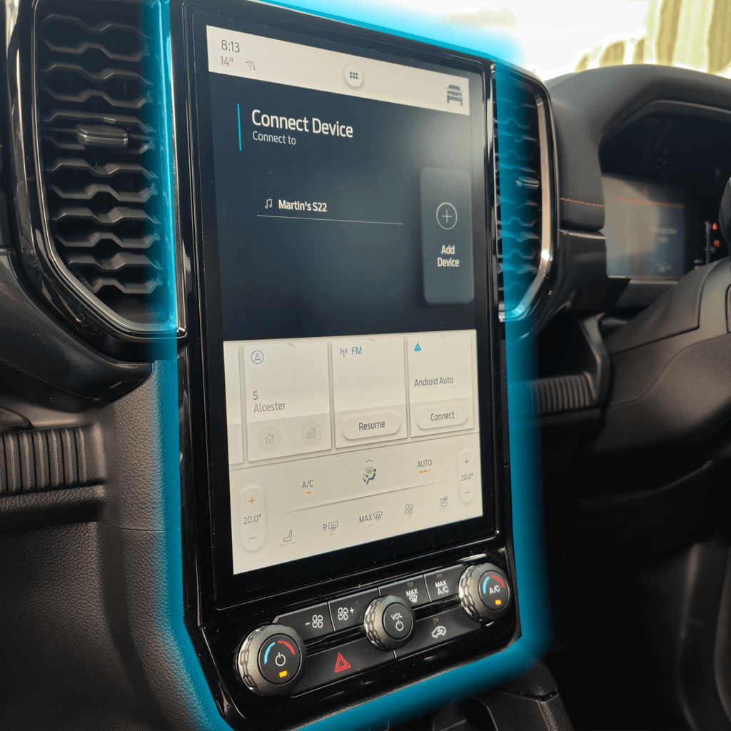 Ford Ranger 2023+ Satin Screen Protector – Next-Gen Ranger UK