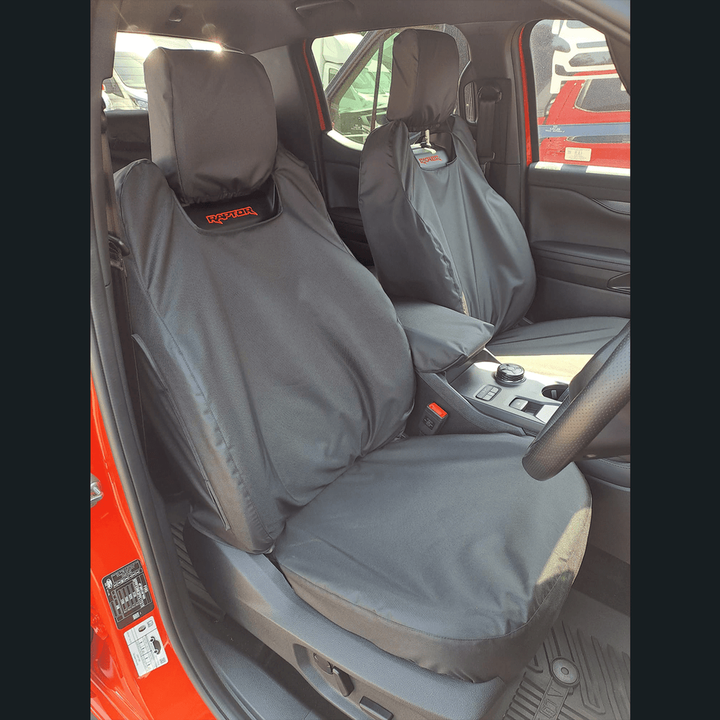 Ford Ranger RAPTOR 2023+ Tailored Fit Front Seat Covers (Pair) – Next ...