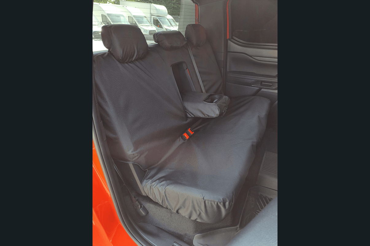 Ford Ranger RAPTOR 2023+ Tailored Fit Rear Seat Covers – Next-Gen Ranger UK